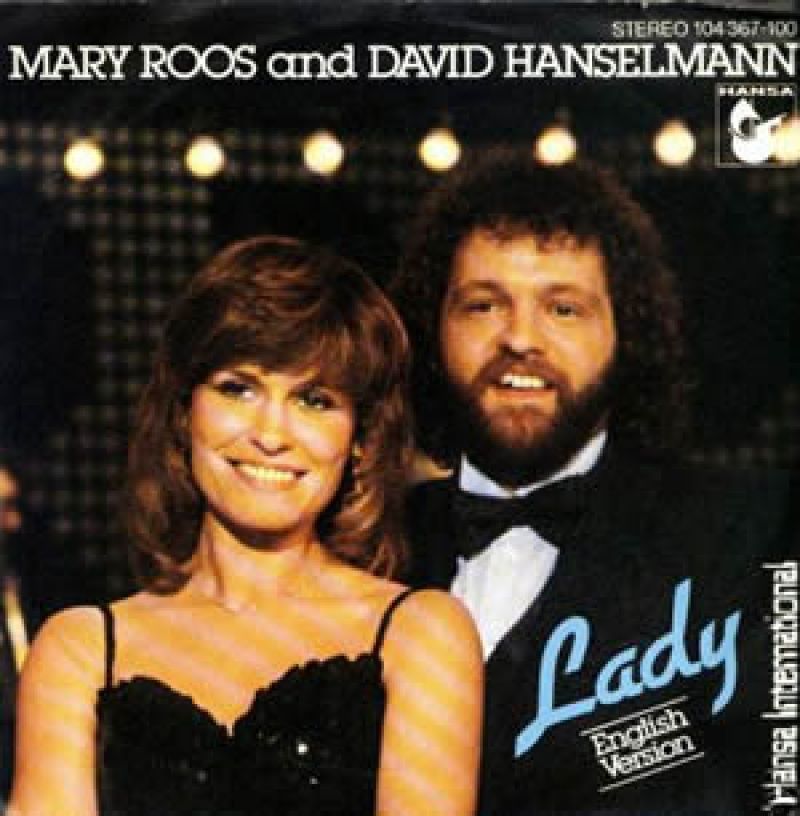 Mary Roos and David Hanselmann - Lady [english] - hitparade.ch